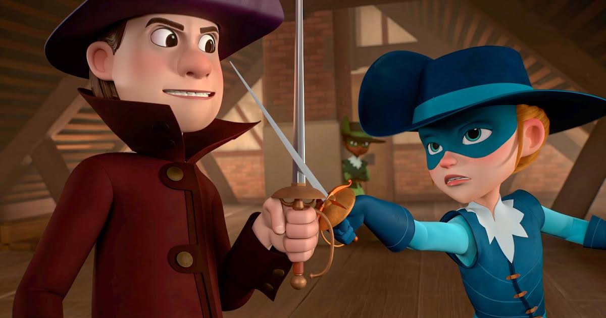 6/12 16:45 | De tre musketerer på DR Ramasjang