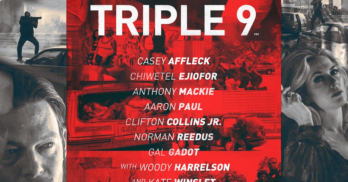 9/8 20:00 | Triple 9 (2015) på TV3+