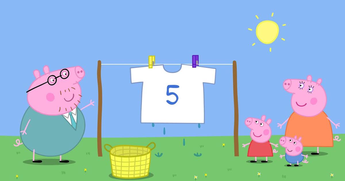 7:30 AM: Peppa Pig (S3 E10) (S3) | Channel 5 | 1/2 2026